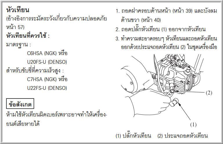 โหลดคู่มือ+งานซ่อม HONDA Wave 100 – thaimotocar